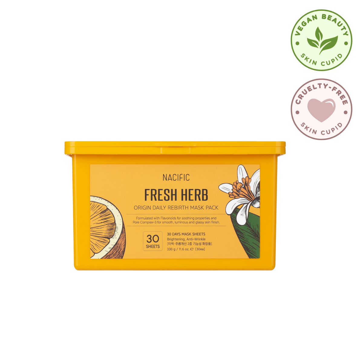 NACIFIC Fresh Herb Origin Daily Mask Pack (30pcs) – Skin Cupid